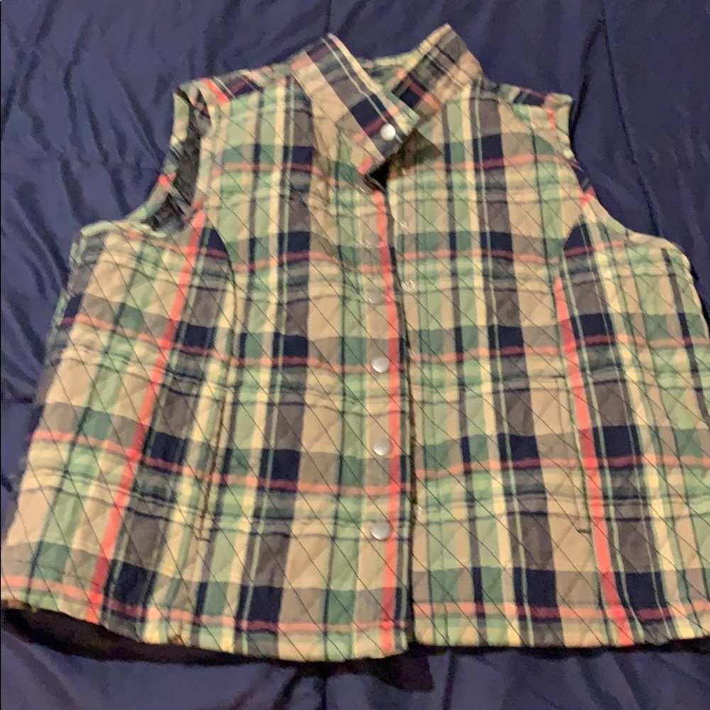 Baxter & Wells Plaid Vest - Gem